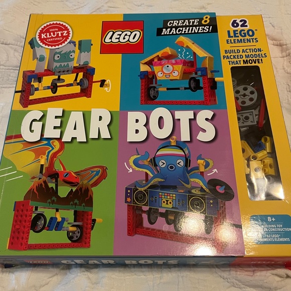 Lego | Toys | 3 For5klutz Lego Gear Bots Sciencestem Activity Kit Age ...